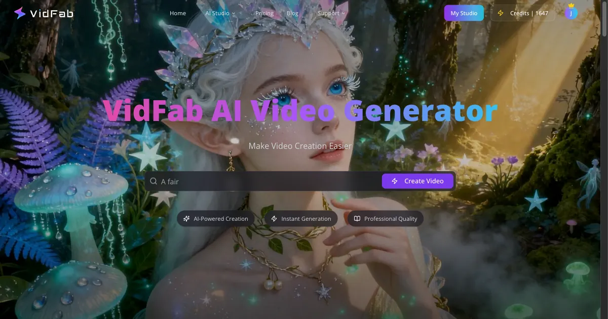 VidFab - AI Video Platform | Transform Your Videos with AI